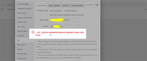 ssl problem install aapanel free hosting control panel one click