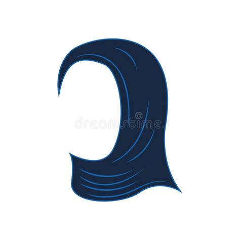 Simple Headscarf Logo Icon Vector Stock Vector Illustration Of Girl