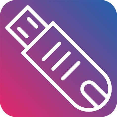 Flash Drive Icon Style 13172901 Vector Art At Vecteezy