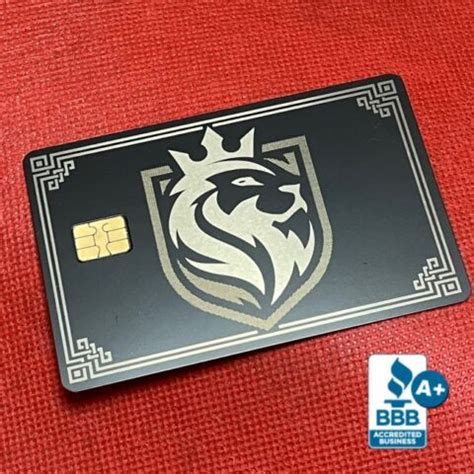 Royal Lion Metal Credit Card Custom Metal Credit Cards