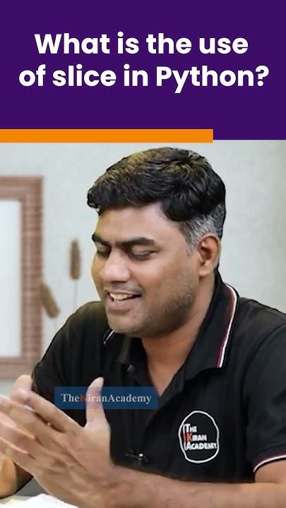 Python Interview Question What Is The Use Of Slice In Python