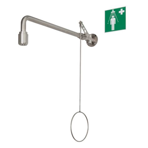 B Safety Br082095 Premiumline Body Safety Shower In Stainless Steel