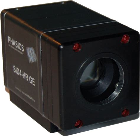 Sid4 Hr High Resolution Wavefront Sensor Phasics Sa Ccd Sensors And Detectors Sensing