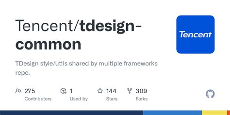 Pull Requests Tencent Tdesign Common GitHub