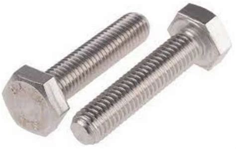Stainless Steel SS Hex Bolt Size More Than Inch Grade Ss At Rs Piece In Vadodara