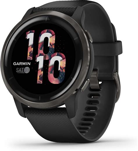 Garmin Venu 2 Gps Smartwatch With Advanced Health Monitoring And Fitness Features Slate Bezel