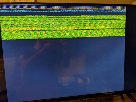 scrambled screen after splash screen r originalxbox