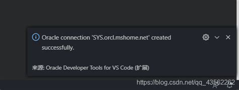Oracle Developer Tools For Vs Code连接oraclevscode连接oracle数据库 Csdn博客