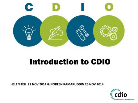 Introduction To Cdio