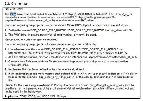 Ssp Migration For Custom Bsp Creation Forum Synergy™︎ Mcu Renesas