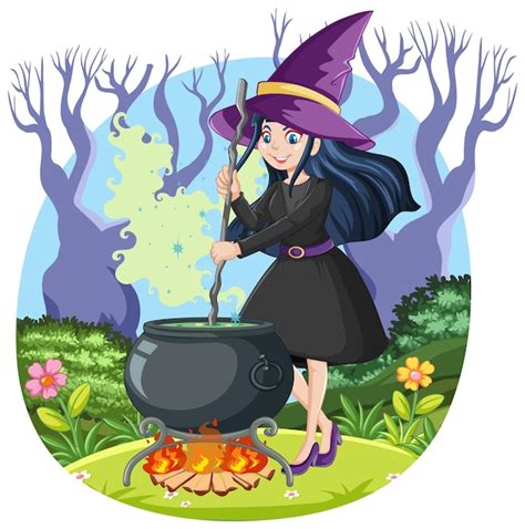 Gratis Vectors En Illustraties Met Schattige Heks Downloaden Freepik