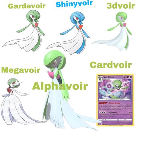 Here Are The Different Types Of Gardevoir Rmandjtv