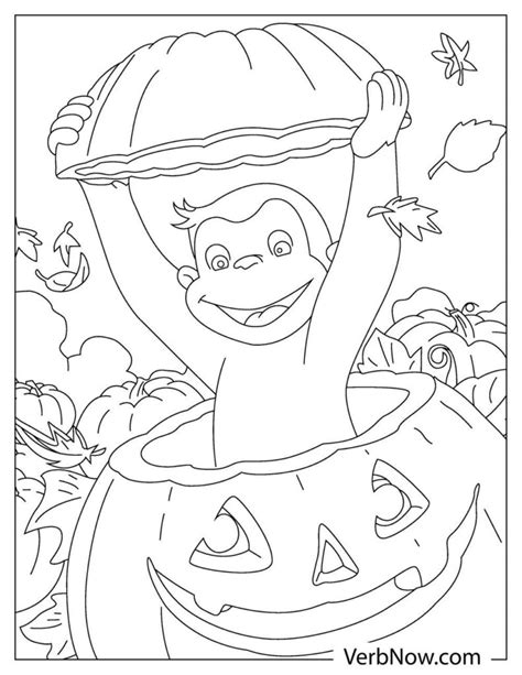 Free Curious George Coloring Pages For Download Printable Pdf