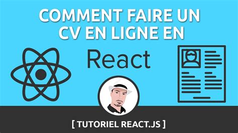 Comment Créer Un Cv En Ligne En Reactjs Hooks Version 2021