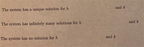 solved 2 7 points consider the following linear system