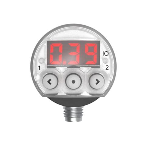 Nano 02 Sensor De Pressão Com 2 Saídas Pnp Npn Io Link G1 8 M8x1