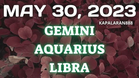 May 30 2023 Air Signs ♊ Gemini ♎ Libra ♒ Aquarius Daily Tarot