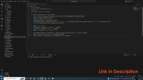How To Create A Currency Convertor In Python Youtube