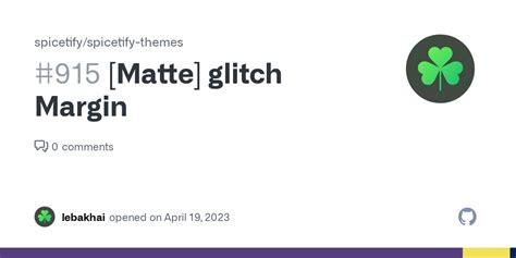 Matte Glitch Margin Issue Spicetify Spicetify Themes Github