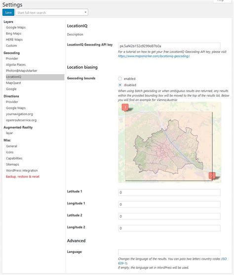 How To Setup LocationIQ Geocoding Maps Marker Pro