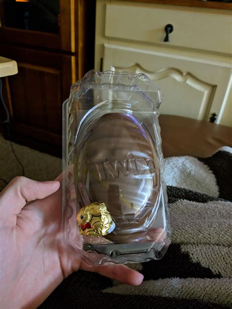 My Twix Chocolate Egg Came With An Extra Little Bunny Rmildlyinteresting