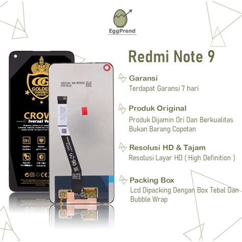 Jual LCD TOUCHSCREEN XIAOMI REDMI NOTE REDMI X G ORIGINAL COMPLETE FULLSET LCD REDMI