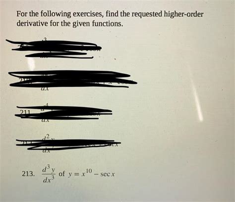 Solved For The Following Exercises Find F X For Each Chegg Com