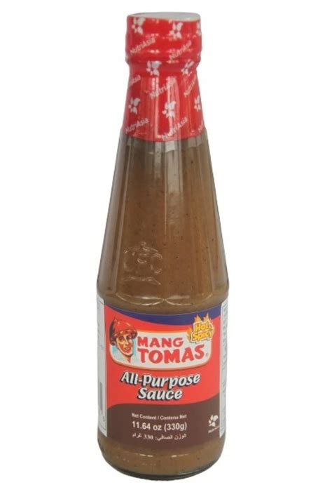 Mang Tomas All Purpose Sauce Hot And Spicy 330g Best Before 18 06 2027