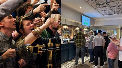 Man Leaves Pub After Being Told Off For How He Queued At The Bar