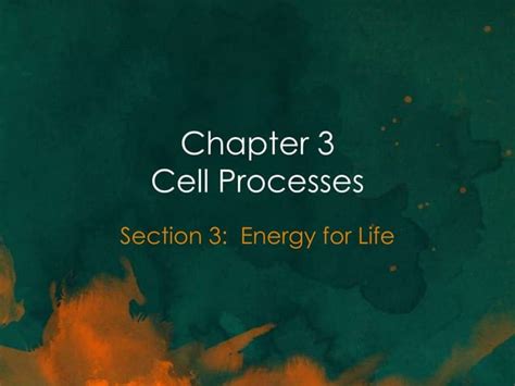 chapter 3 section 3 notes ppt
