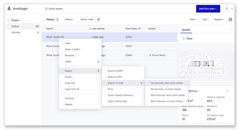 Export A Floor As An Svg File