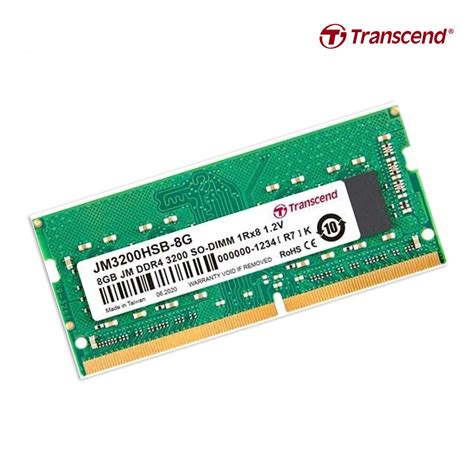 Transcend 4gb Ddr4 3200 Notebook Ram