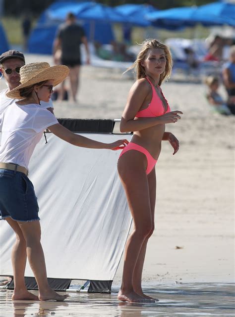 Elsa Hosk Hot In Bikini Beach Photo Shoot In Miami Beach 5102016