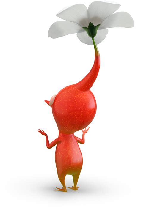 File Red Pikmin Back P Art Png Pikipedia The Pikmin Wiki