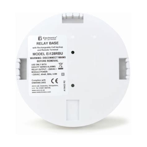 Relay Base With Rechargeable Cell Backup And Remote Terminal 000123
