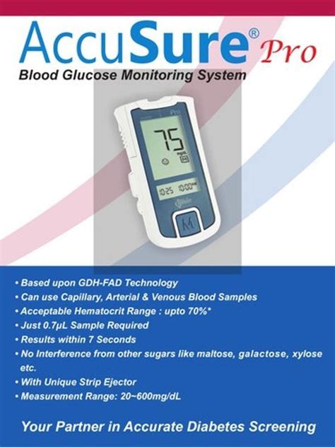 Accusure Pro Glucometer Strips At Best Price In Umred By Bhagwat And Sons Id 25351420430