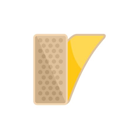 Wax Label Icon Flat Vector Gold Seal 17335802 Vector Art At Vecteezy