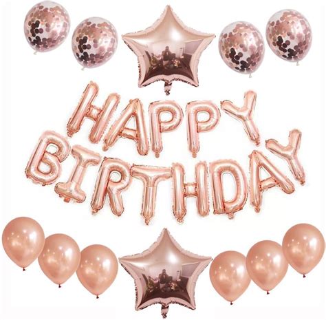 Amazon Piccoche 誕生日 バルーン 飾り付けセット 男の子 女の子 男女兼用 風船 Happy Birthday