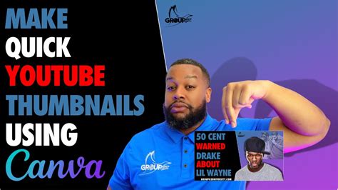 Make Quick YouTube Thumbnails In Canva DorianGroup Skillshare