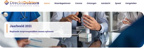 Jaarbeeld Regionale Vraagstukken Samen Oplossen Drechtdokters