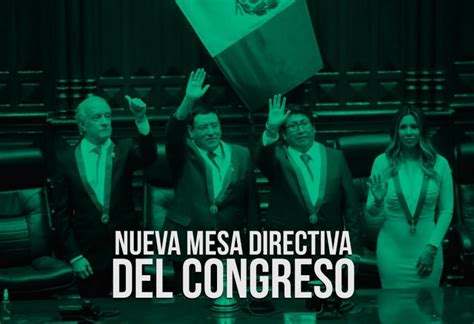 Nueva Mesa Directiva Del Congreso El Montonero