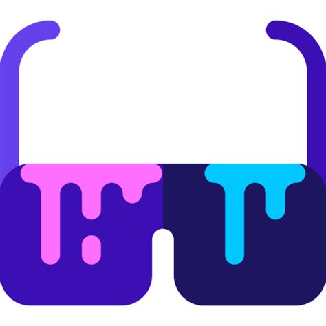 Sunglasses Basic Rounded Flat Icon