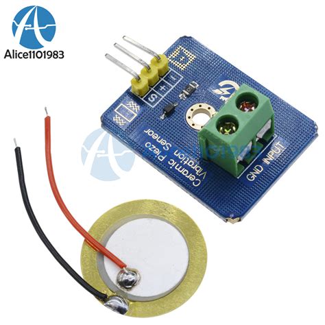 Analog Piezoelectricity Ceramic Piezo Vibration Sensor DIY For Arduino UNO Rev EBay