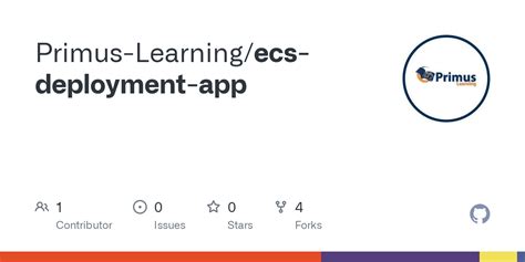 Github Primus Learningecs Deployment App
