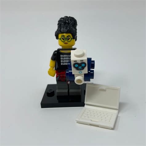 Lego Minifigure Series 19 Coder Girl Computer Programmer Shophobbymall