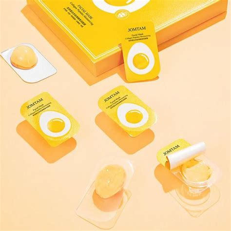 Bioaqua Egg Facial Mask Smooth Moisturizing Face Mask Oil Control