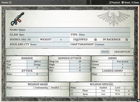 Foundry Vtt System Dark Heresy Nd Edition Keathley Co