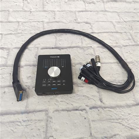 Motu Track 16 Usb Firewire Audio Interface Reverb