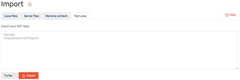 Loading Data Using The Workbench Graphdb Free Documentation