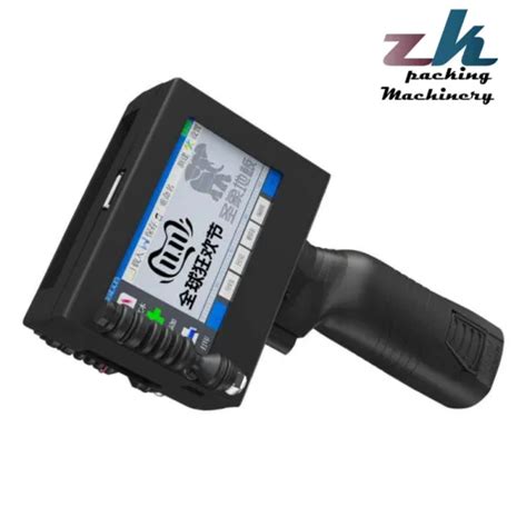 Portable Handheld Screen Date Batch Code Inkjet Printer Printer And Coding Machine